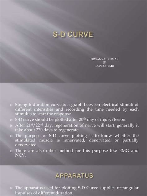 S D Curve Pdf