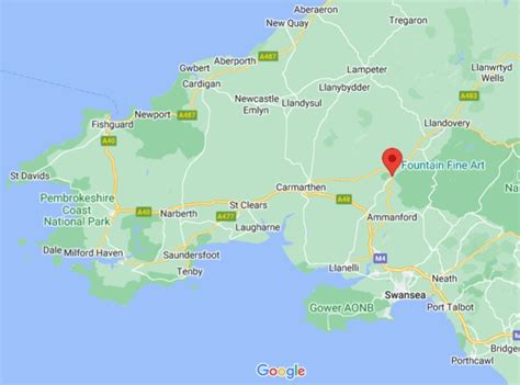 Where Is Llandeilo Town Wales Uk See Area Map And More