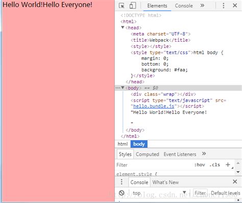 Webpack入门之一:从一个简单例子入门webpack 初始化实例 Csdn博客 Webpack入门之一:从一个简单例子入门webpack 初始化实例 Csdn博客