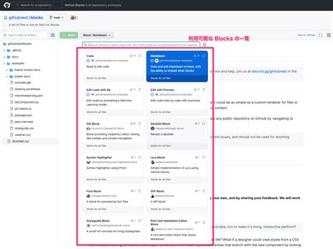Github のインターフェースを拡張できる「github Blocks」が Technical Preview となっていました