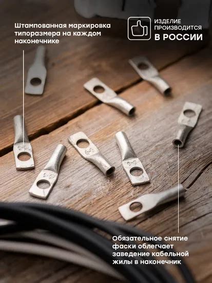 Наконечник медный луженый ТМЛ DIN 6-6 EKF PROxima купить за 23 руб. в ...