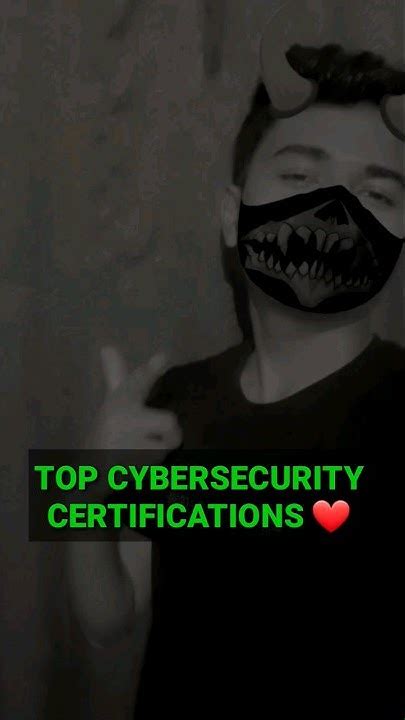 Top Cybersecurity Certifications Shorts Youtubeshorts Youtubefeed Cybersecurity Hacker
