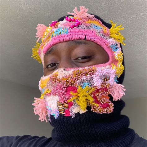 Mila Textiles Reimagines The Balaclava In Vibrant Beadwork And