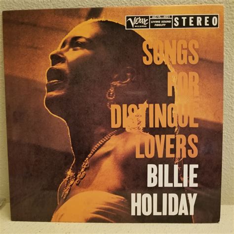 Billie Holiday Songs For Distingué Lovers Nm Lp 200g Classic Records