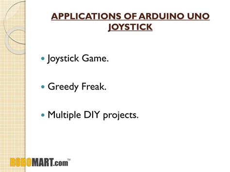 ppt arduino uno joystick by robomart powerpoint presentation free