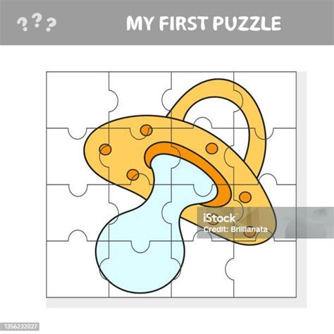 직소 퍼즐 젖꼭지의 일부 교육 용 어린이 게임 인쇄 가능한 워크 시트 0명에 대한 스톡 벡터 아트 및 기타 이미지 0명 가위 교육 Istock