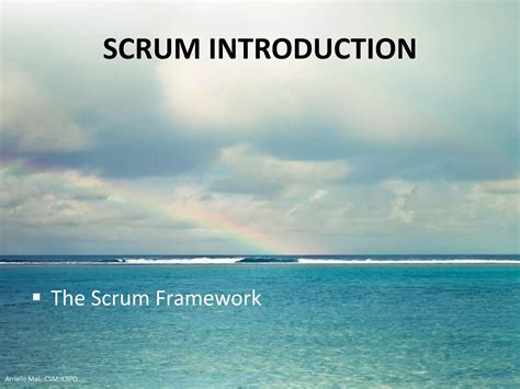 Scrum 101 Introduction To Scrum PPT