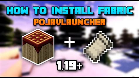 How To Download And Install Fabric For Pojavlauncher 119 Youtube