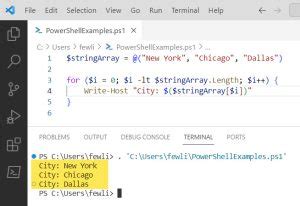 How To Loop Through A Powershell Array Sharepoint Microsoft Power Platform Tutorials Spguides