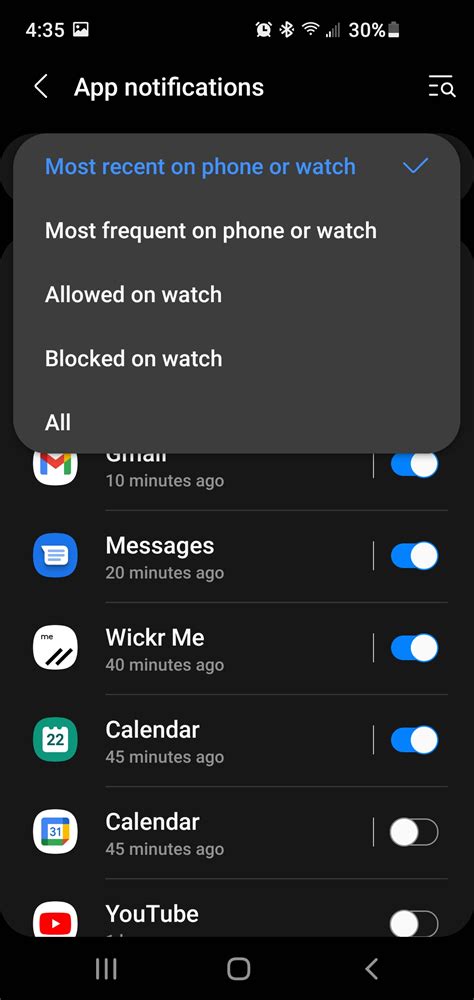 Smart Watch Notifications Wickr Inc