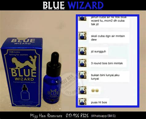 Blue Wizard Sex Drop Suamiku Terhebat