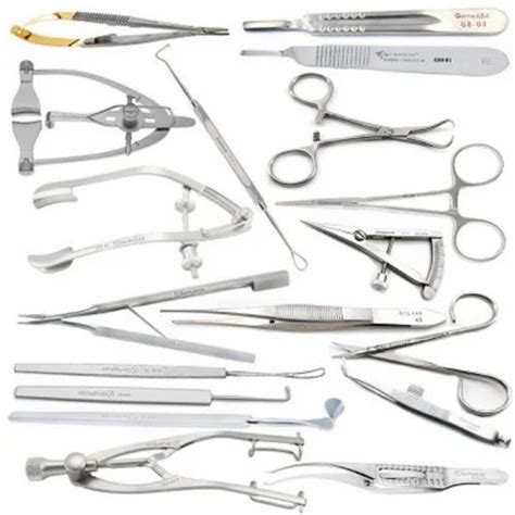 Stainless Steel Cataract Surgery Set At ₹ 14500 Unit In Indore Id