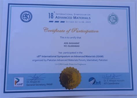 Materialsscience Symposiumexperience Networkingopportunity Adil