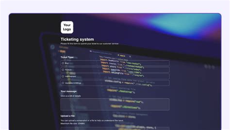 Ticketing System Template Formaloo