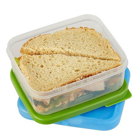 Rubbermaid Lunchblox Sandwich Kit Durable Lunch Box Food