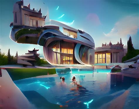 Futuristic Mansion