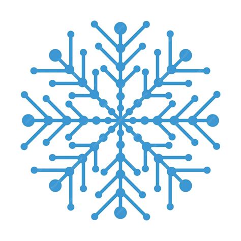 Premium Vector Abstract Blue Snowflakes Snowflake With A Pattern