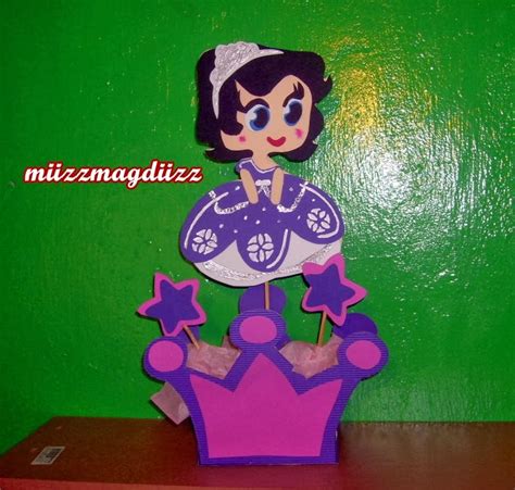 Miizzmagdiizz1 Princesa Sofía Centro De Mesa Para Fiestas