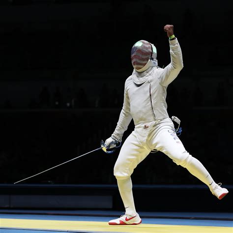 Fencing Swords At The Olympics