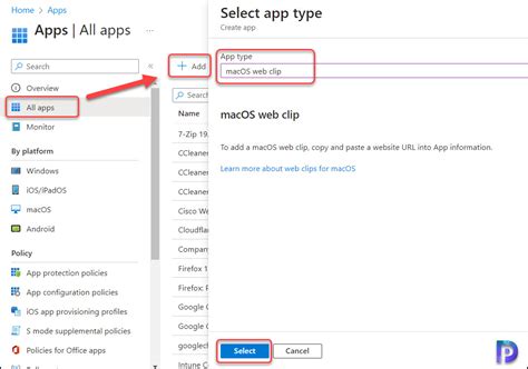 How To Deploy MacOS Web Clip App With Intune