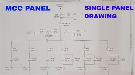 Mcc Single Line Diagram
