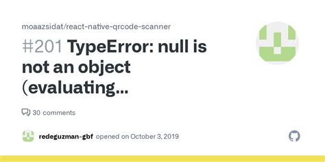 Typeerror Null Is Not An Object Evaluating Nativemodulerequestpermission · Issue 201