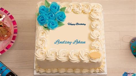 🎂 Happy Birthday Lindsay Lohan Cakes 🍰 Instant Free Download