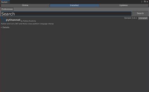 Unityとpythonを連携する【pythonnet】