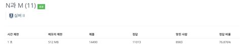 백준boj Python 15665번 N과 M 11