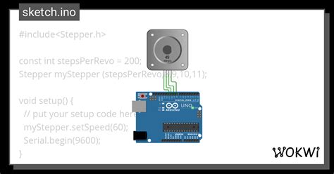 Stepper Wokwi Esp32 Stm32 Arduino Simulator