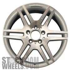 Mercedes C Class 2008 2011 17x75 Aluminum Alloy Chrome 6 Double