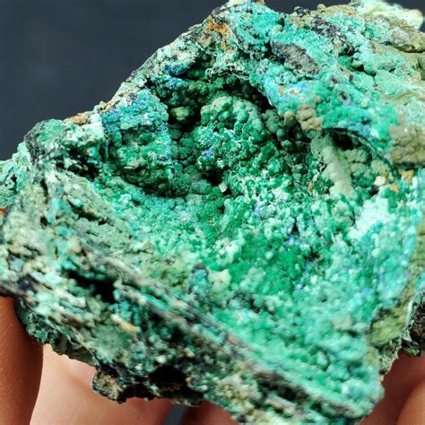 Fibrous Malachite Specimen Copper Mineral Natural Copper Malachite