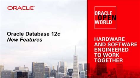 Oracle Database 12c New Features Pptx
