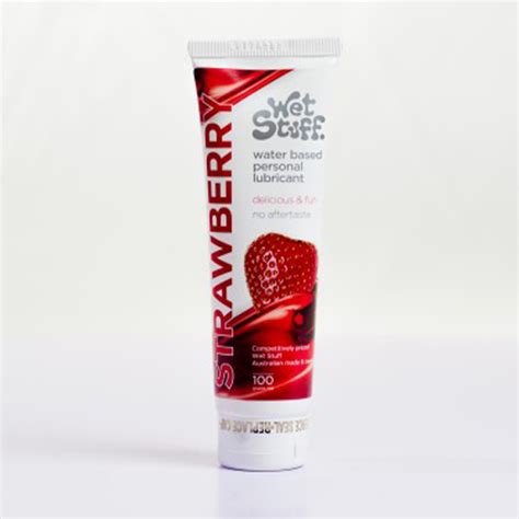Wet Stuff Strawberry Tube 100g Au