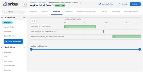 Quickstart 3 Monitor And Debug Workflows Orkes Conductor Documentation