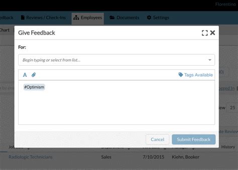 Attaching Tags To Feedback Threads