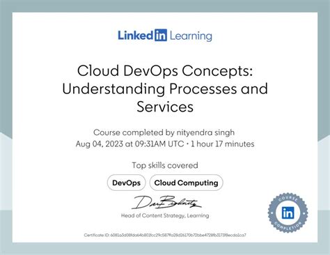 Nityendra Singh On Linkedin Certificate Of Completion