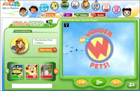Nick Jr Playtime Website Uk