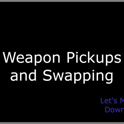 13 Weapon Pickups And Swapping Lets Make A Top Down Top Down