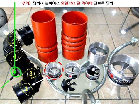 매연 미세먼지 완전연소 전처리 유도시스템 무동력터보 Band