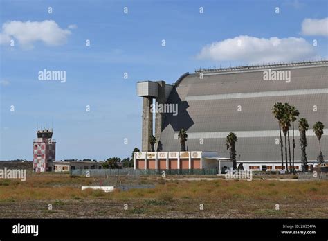 Tustin California 24 Oct 2021 Blimp Hangar And Control Tower In