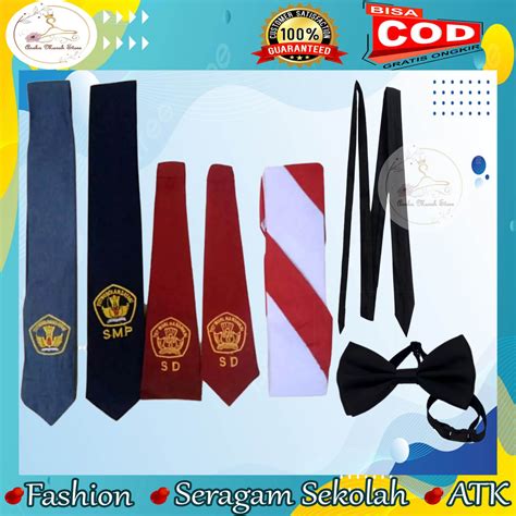 Jual Dasi Sd Dasi Mi Dasi Smp Dasi Sma Kacu Pramuka Dasi Hitam Dasi Kupu Kupu Hitam