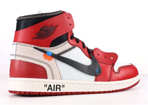 Off White Air Jordan 1 Red Stockx At Josephine Parks Blog