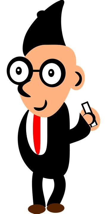 Download Academic Nerd Scientist Royalty Free Vector Graphic Pixabay