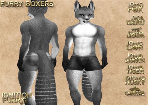 Second Life Marketplace Ignition Furry Boxers Demo