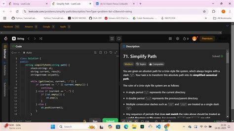 Sri Hasini Parsa On Linkedin 100daysofcode Leetcode Dsa