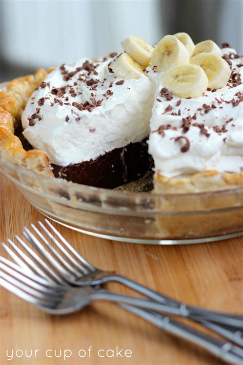 Chocolate Banana Cream Pie Your Cup Of Cake