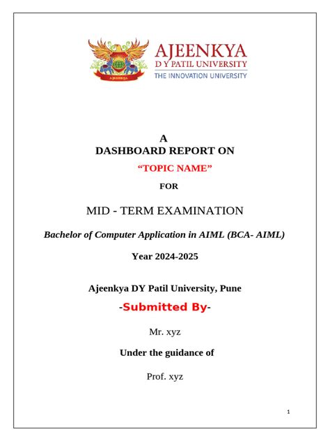Midterm Report Template Pdf Android Operating System Ios