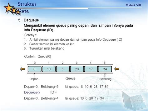struktur data materi viii queue antrian v queue