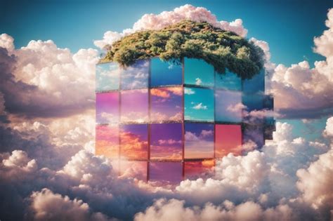 Premium Ai Image Photo Cloud Hosting Data Server